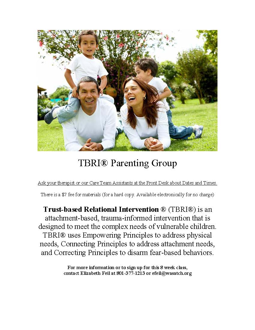 Groups at the Provo Family Clinic - Wasatch Behavioral Health